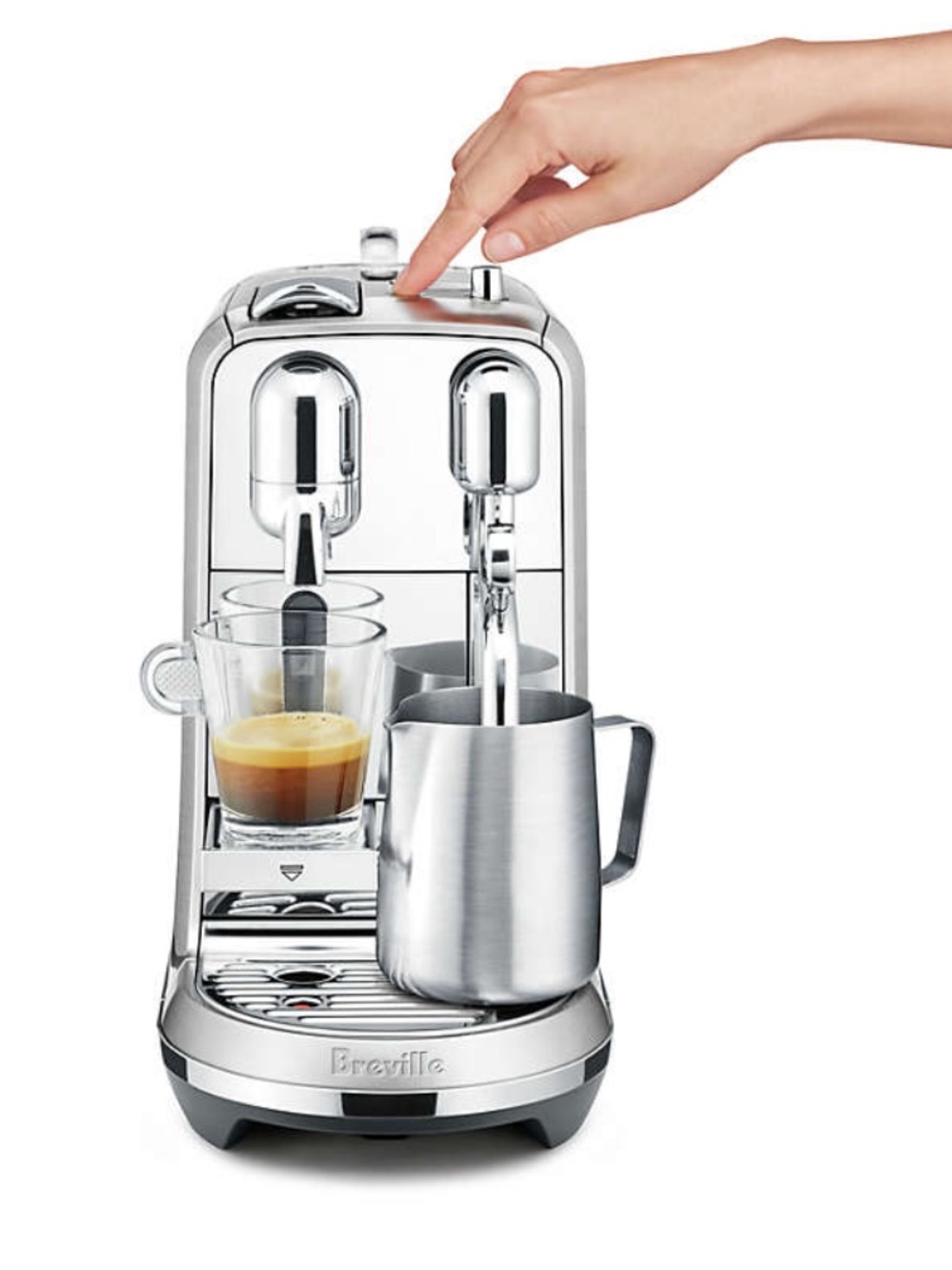 Breville | Kitchen | Breville Nespresso Creatista Silver Espresso Maker ...